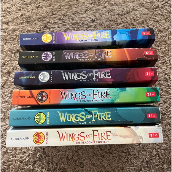 Scholastic | Other | Children Reading Books Wings Of Fire | Poshmark